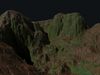 3D model Tileable swamp mountains landscape environment VR / AR / low ...