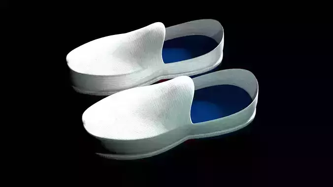 klash - Kurdish hand created shoes free VR / AR / low-poly 3D model ...