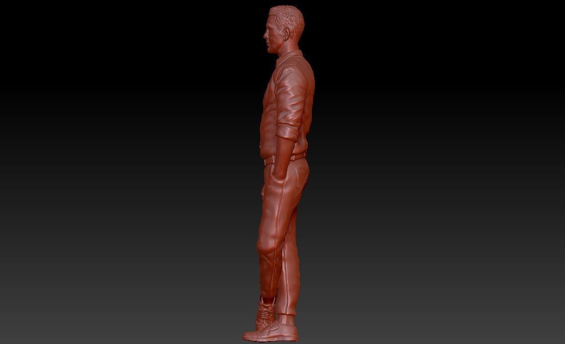 Man style model one piece 3D model 3D printable | CGTrader