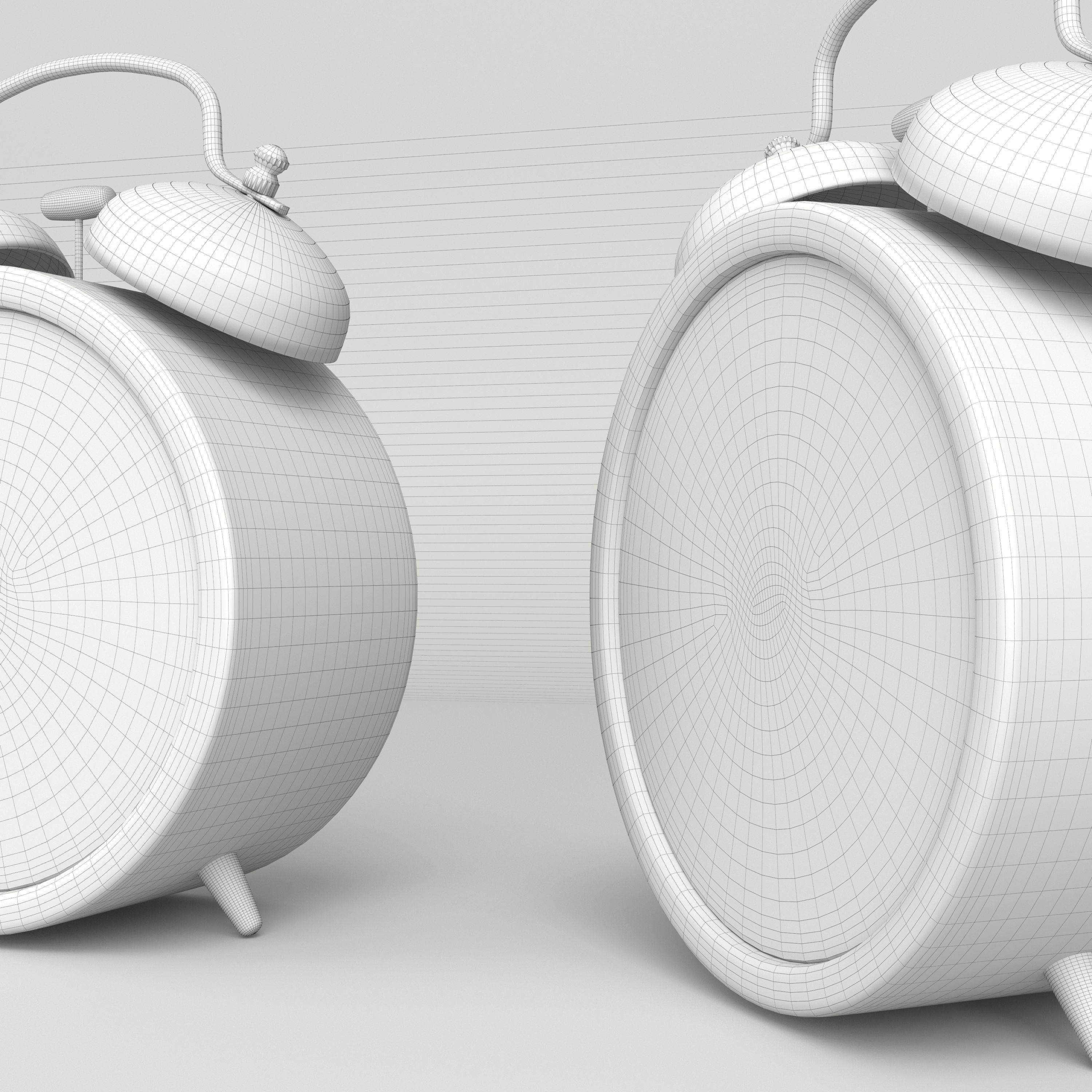 DEKAD Alarm clock 3D model | CGTrader