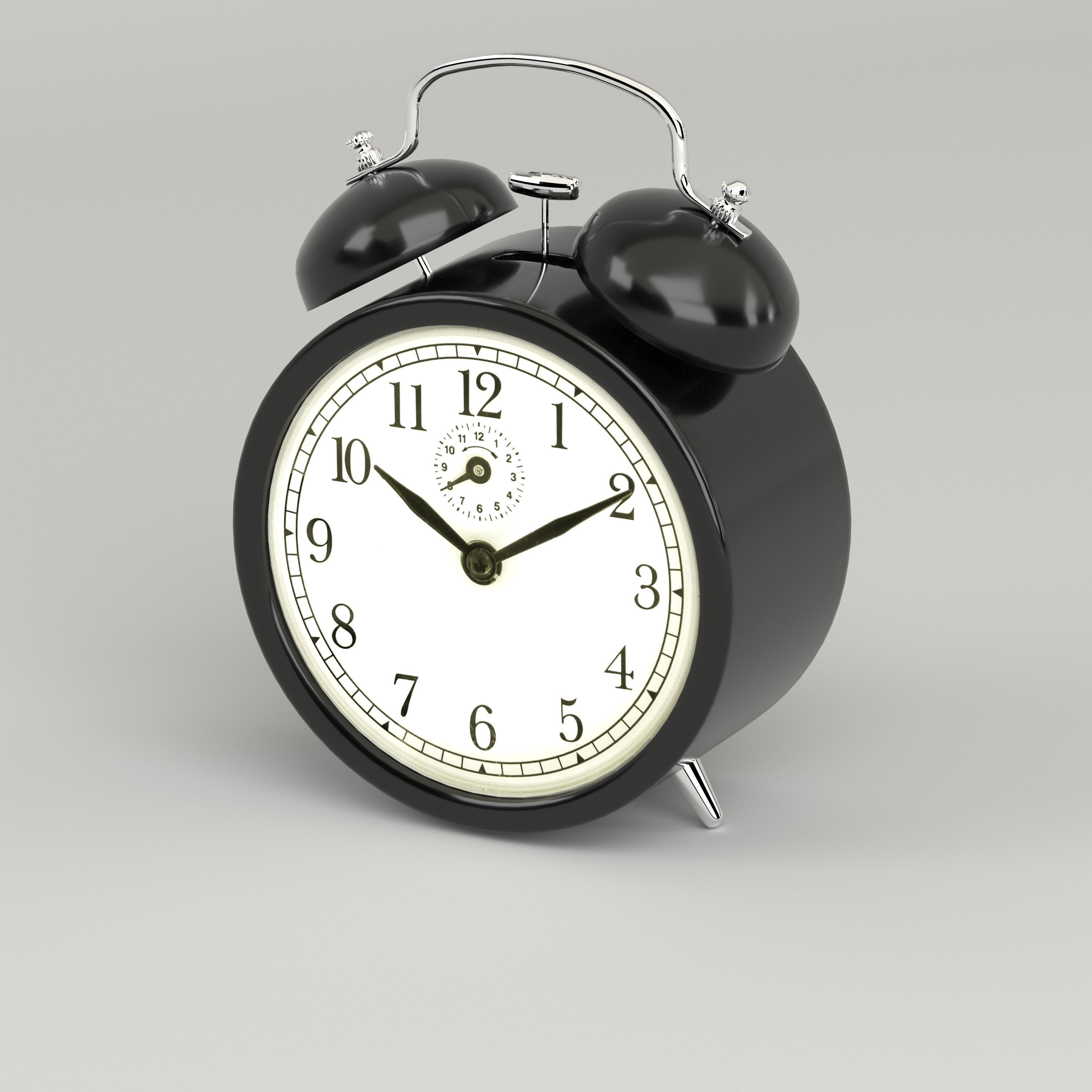 DEKAD Alarm clock 3D model | CGTrader