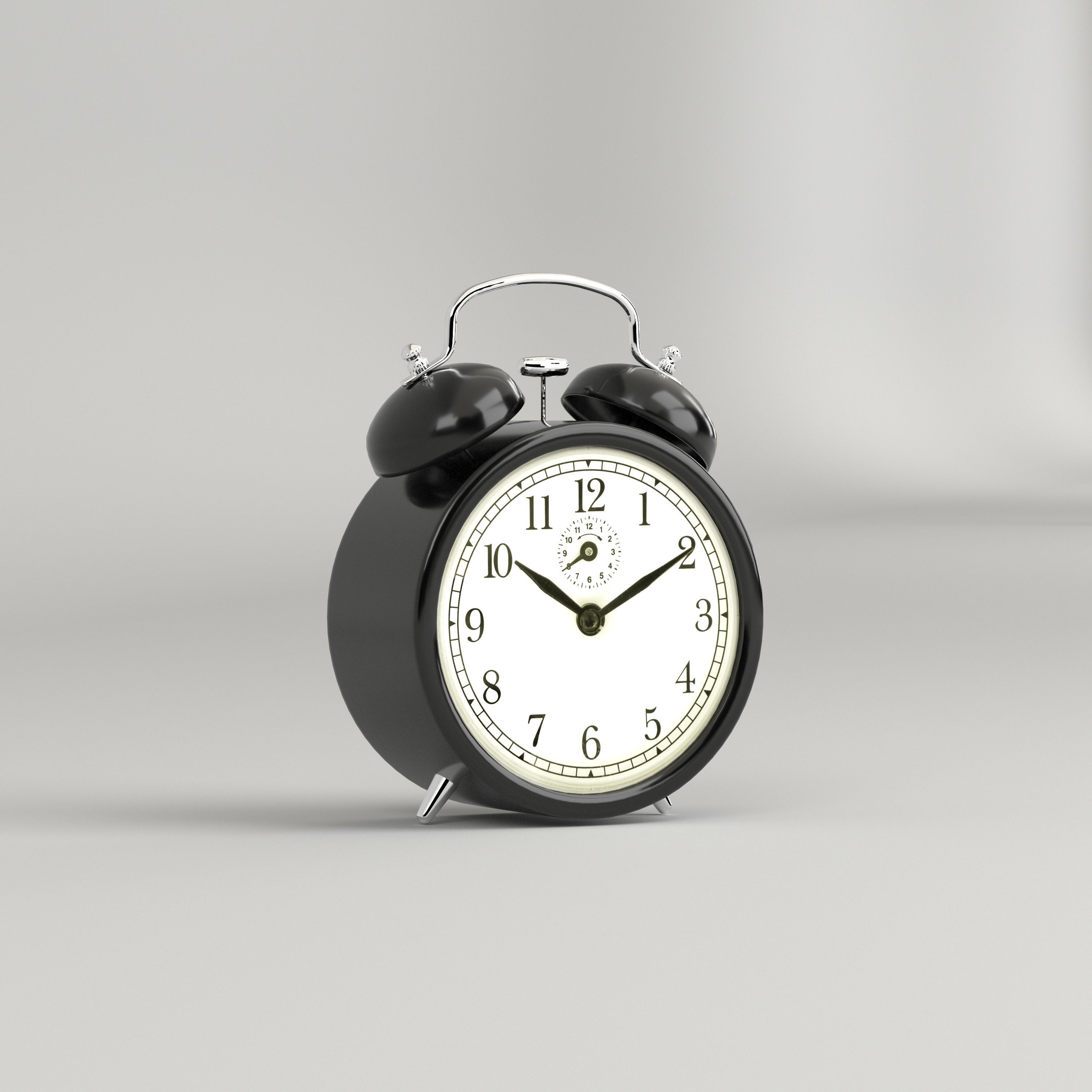 DEKAD Alarm clock 3D model | CGTrader
