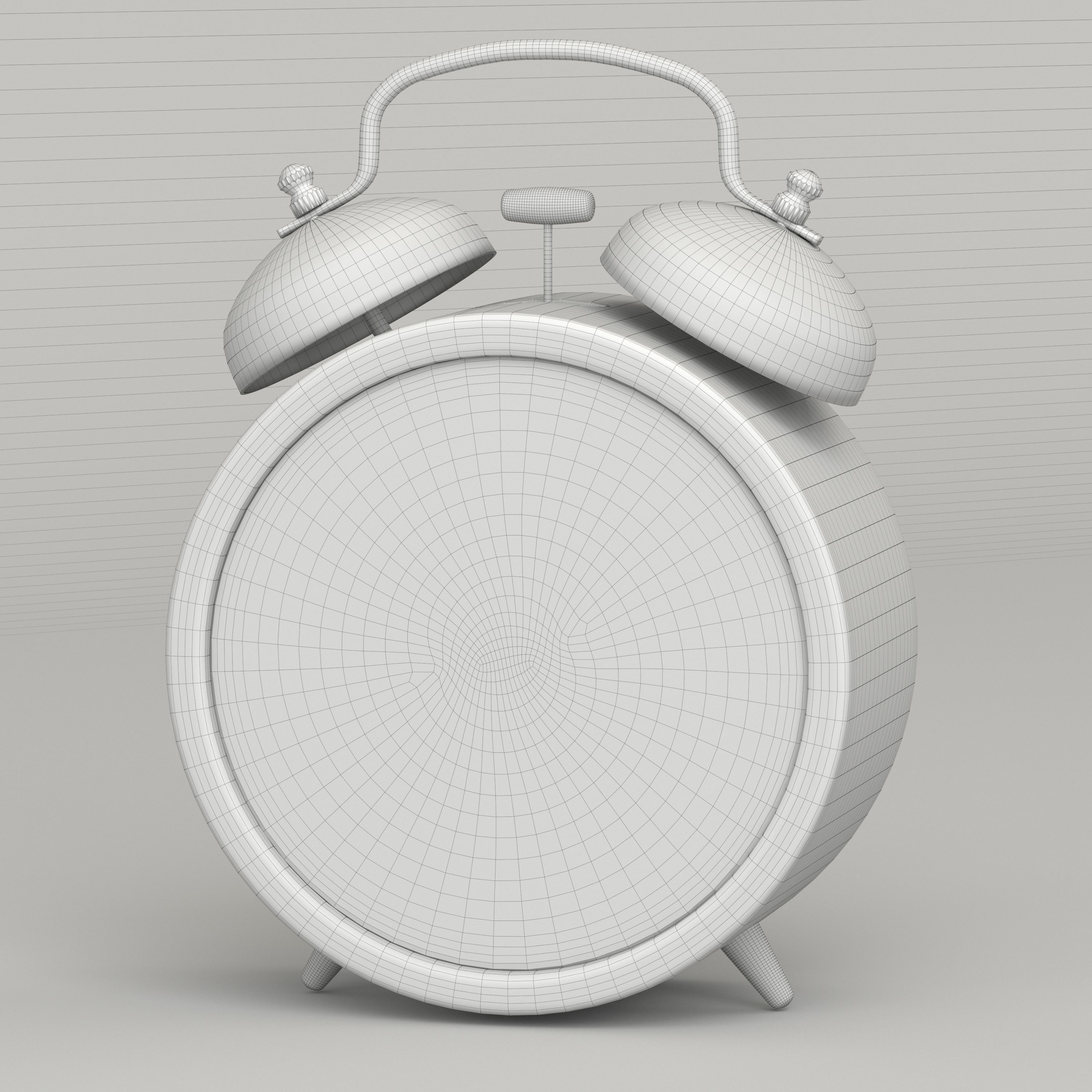 DEKAD Alarm clock 3D model | CGTrader