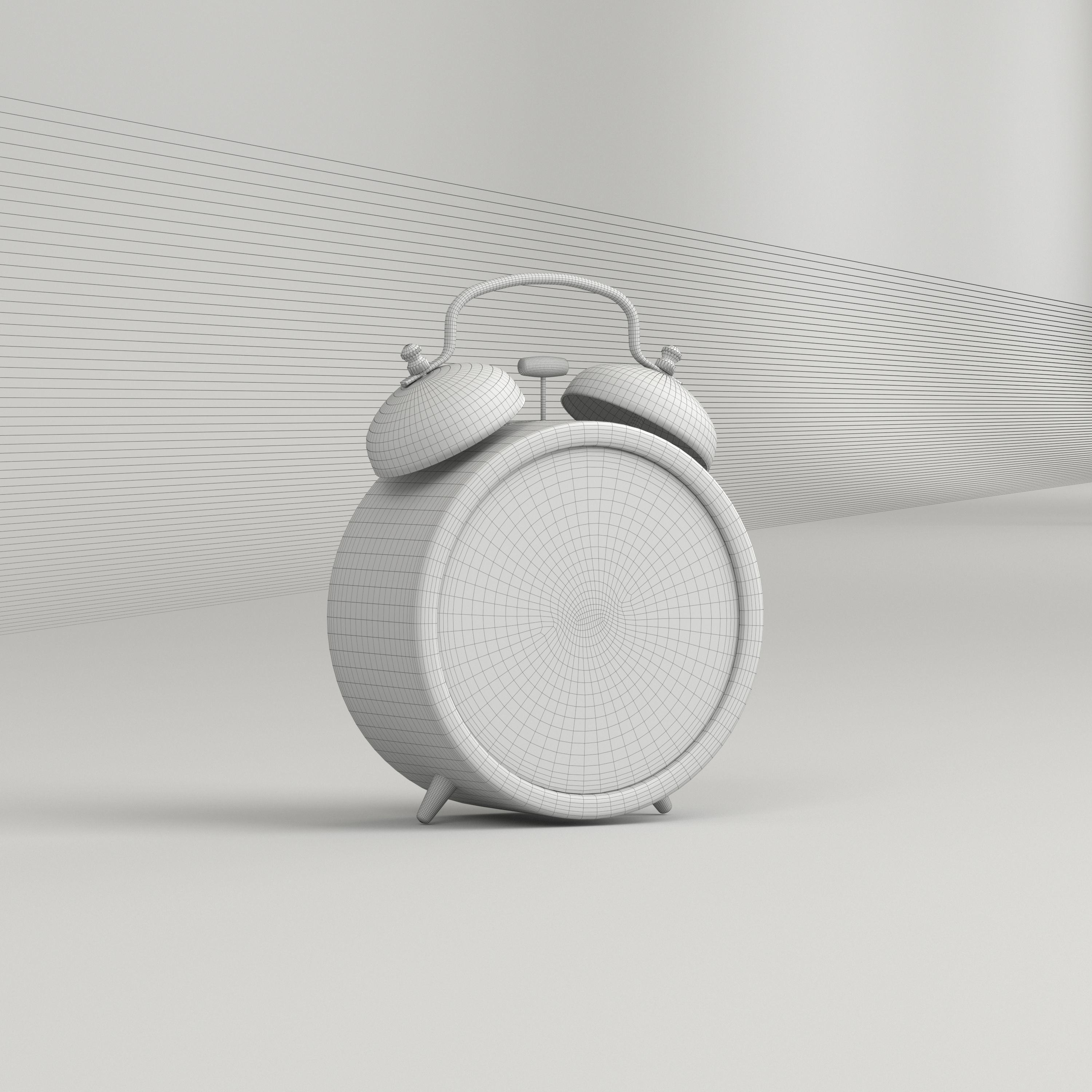 DEKAD Alarm clock 3D model | CGTrader