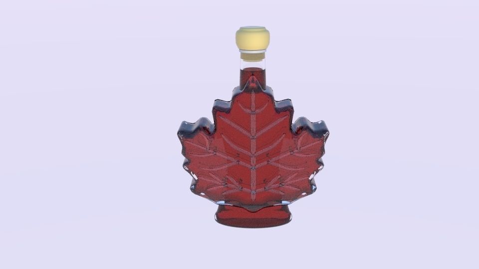 Maple Syrup 3D model | CGTrader