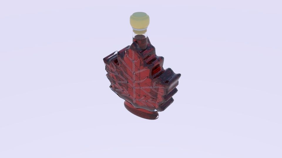 Maple Syrup 3D model | CGTrader