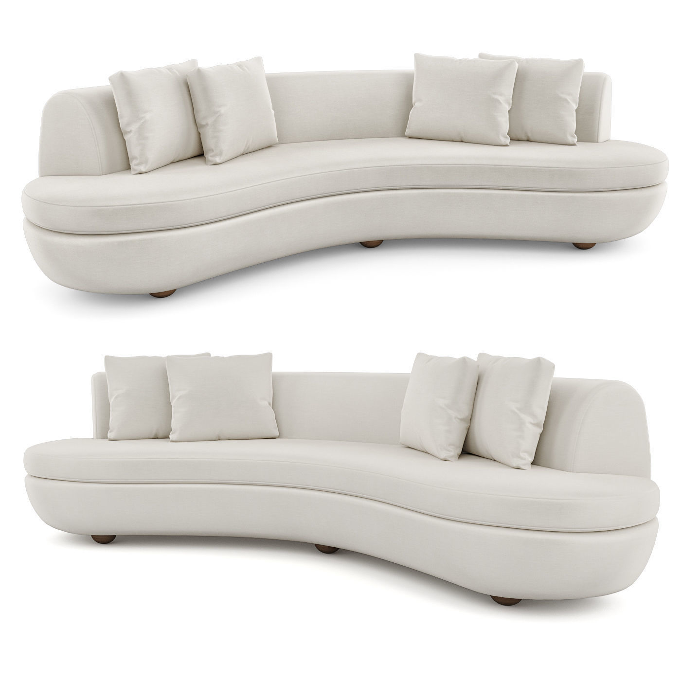 Dmitriy and Co Decca sofa 3D model | CGTrader
