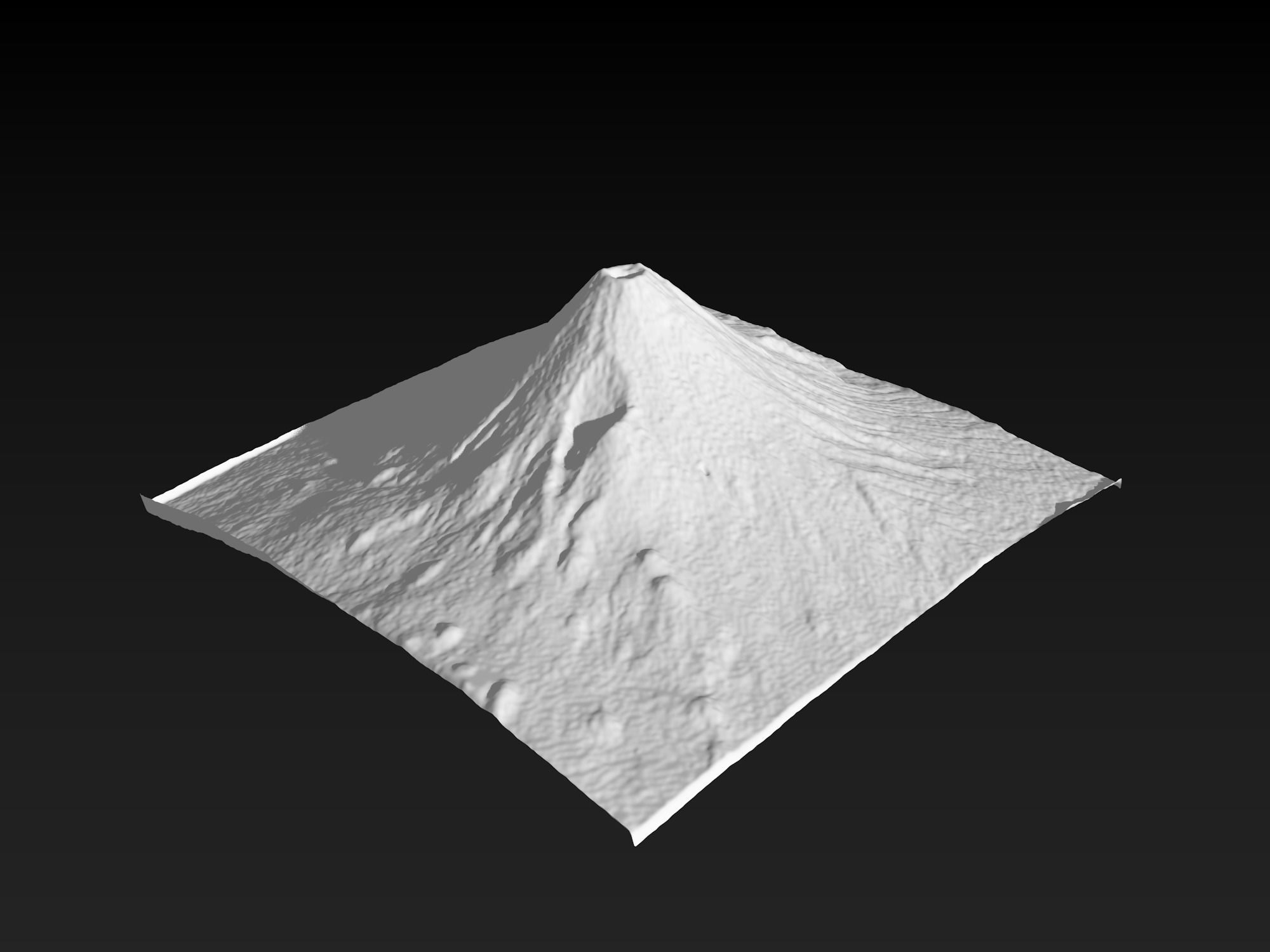 Lava Volcano Eruption 3D model | CGTrader