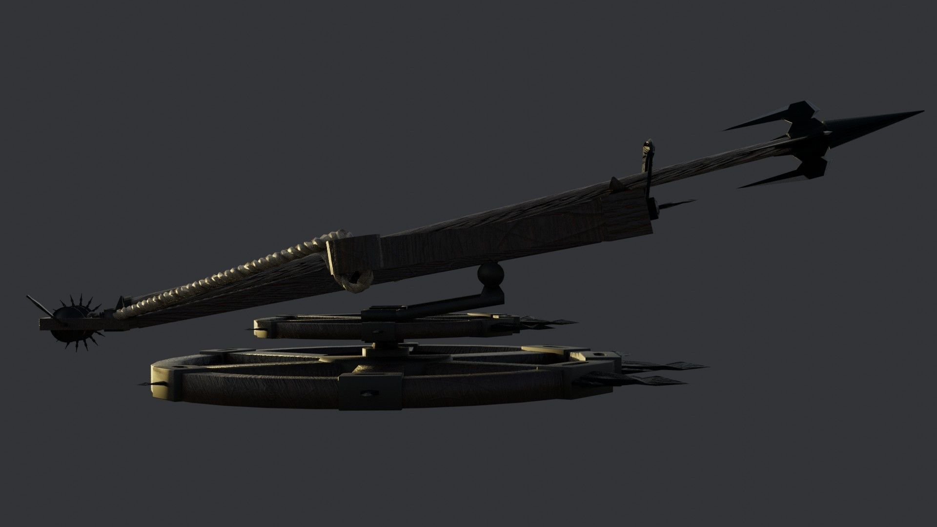 Ballista Tower 3D model | CGTrader