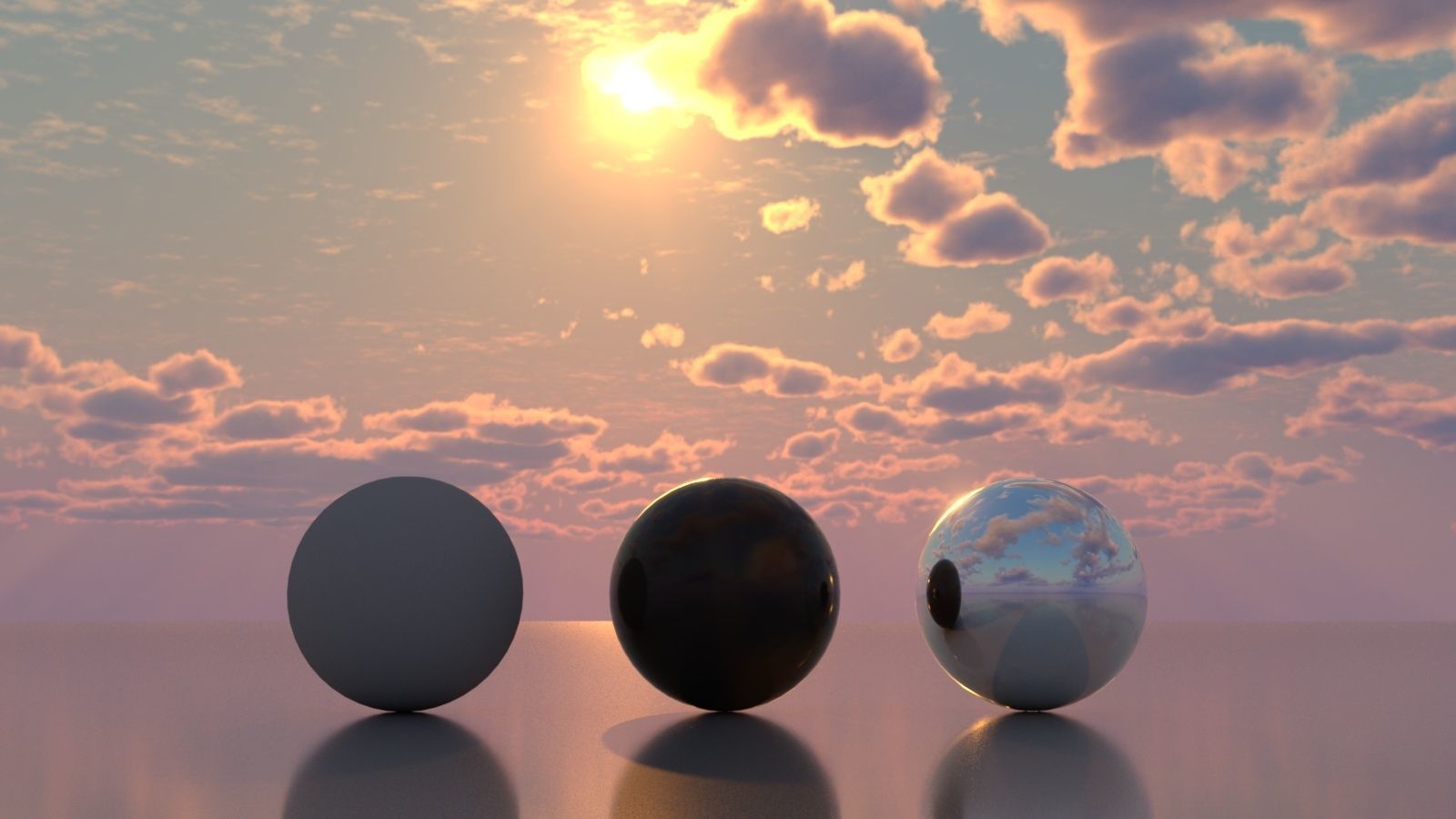 Skydome HDR - Large Clouds Sunset - 2 Texture | CGTrader