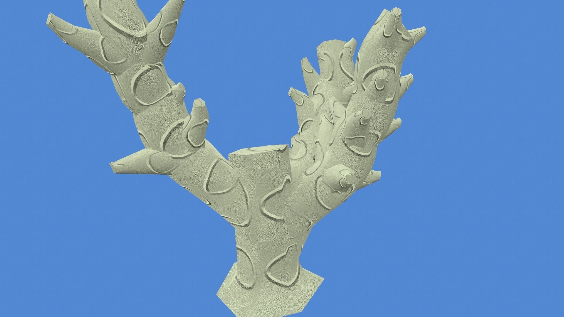 3D model Game Ready Tree branch VR / AR / low-poly | CGTrader