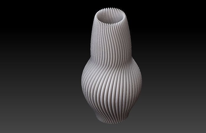 Extended pot 50 3D model 3D printable | CGTrader