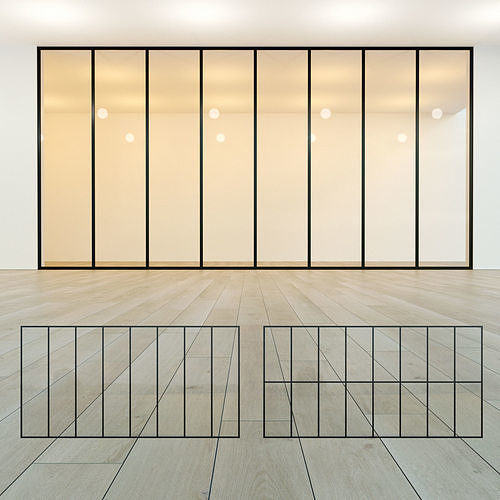 3D model Glass partition door Set 18 VR / AR / low-poly | CGTrader 3D model Glass partition door Set 18 VR / AR / low-poly | CGTrader
