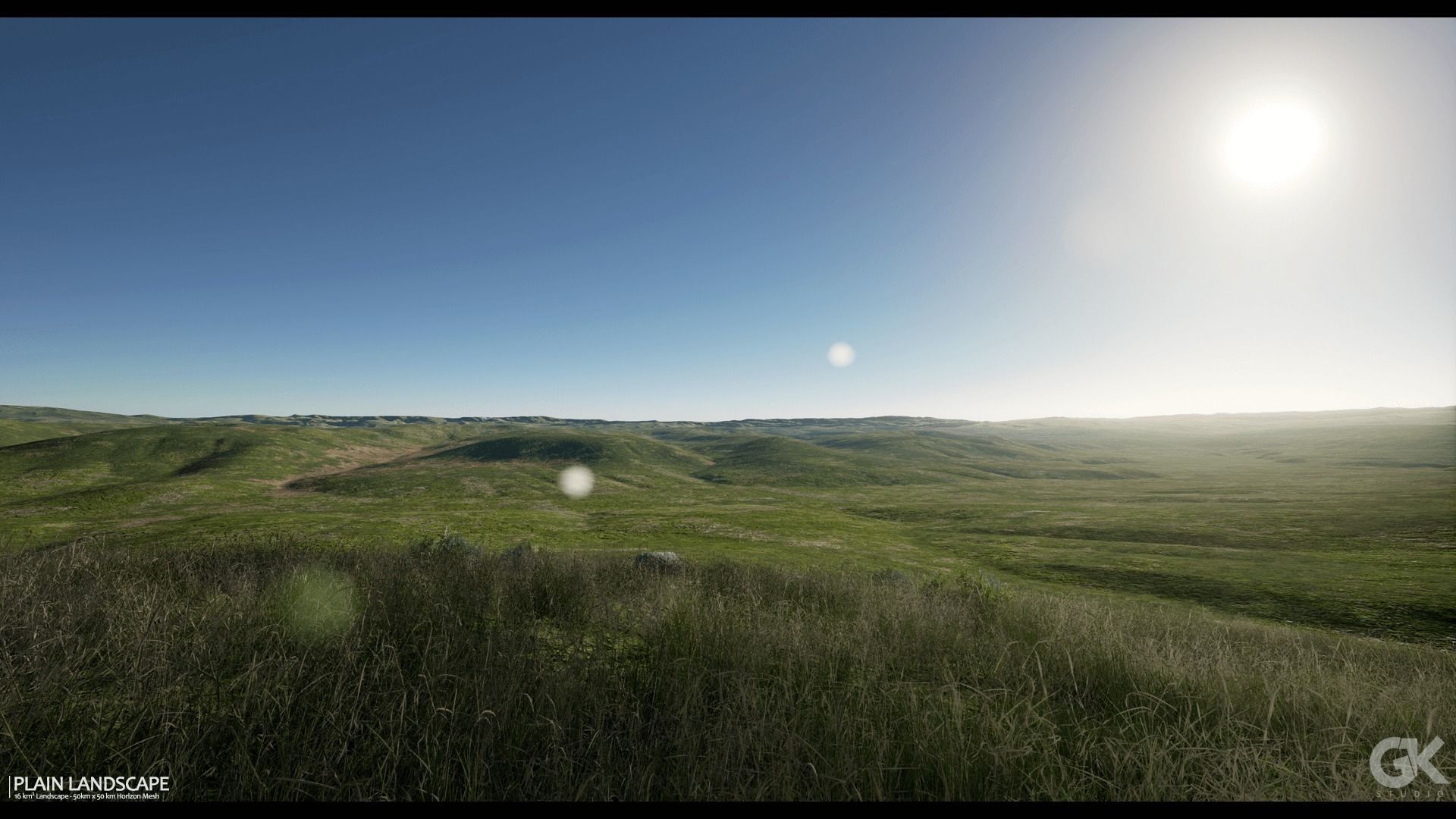 3D model Plain Landscape VR / AR / low-poly | CGTrader