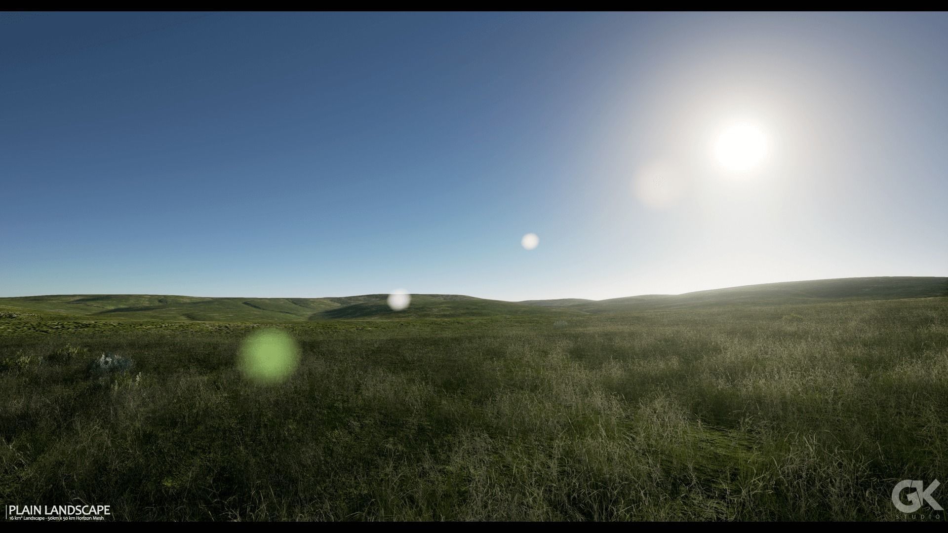 3D model Plain Landscape VR / AR / low-poly | CGTrader