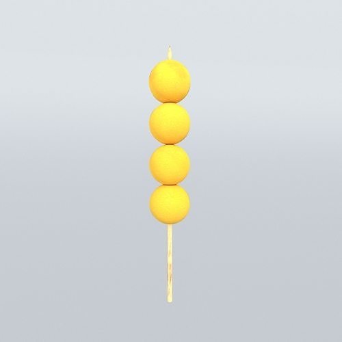 3D model Fish Balls v1 001 VR / AR / low-poly | CGTrader