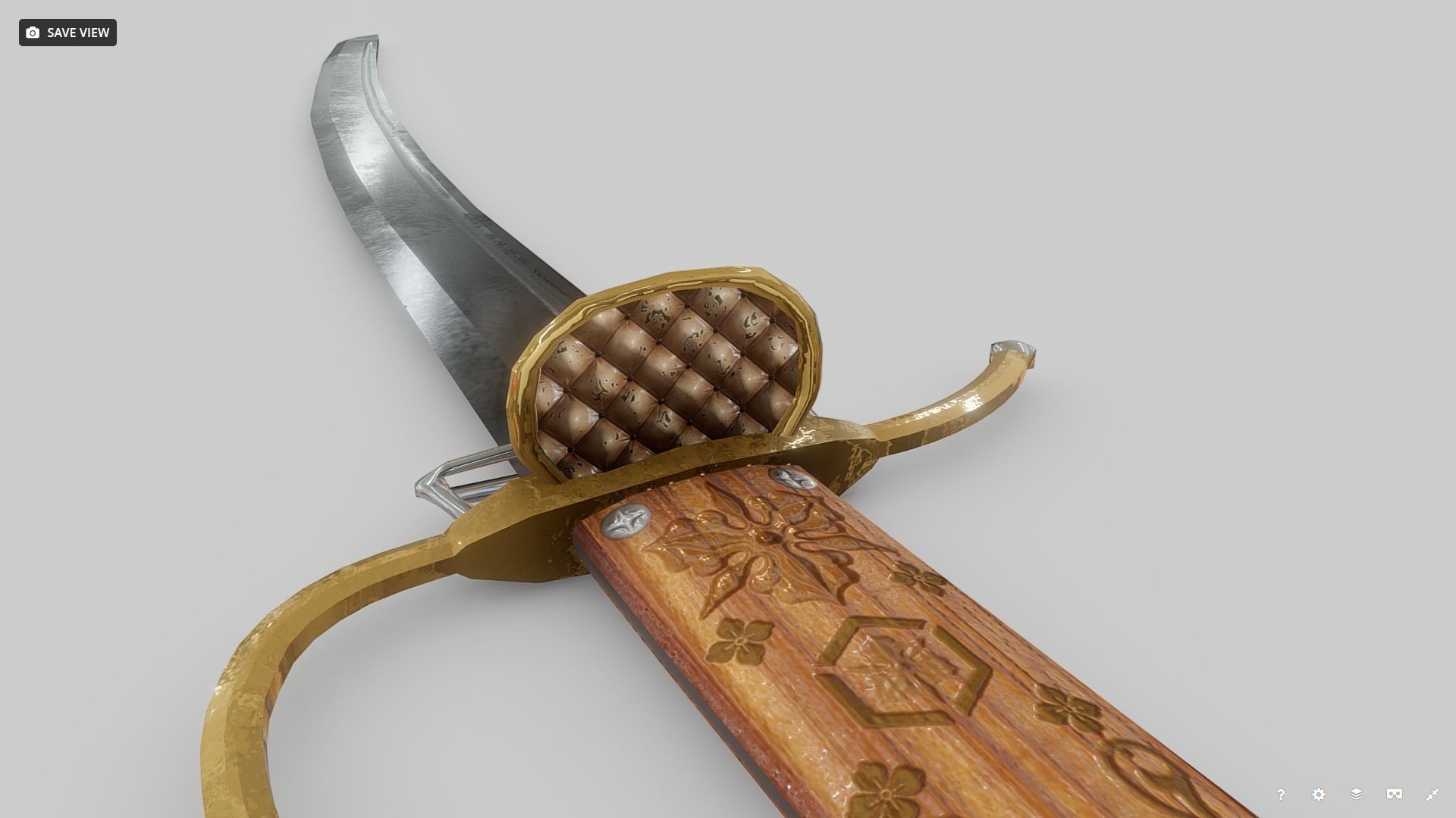 3D model Katana messer VR / AR / low-poly | CGTrader