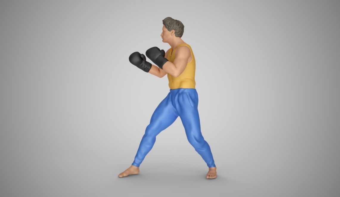 Boxing Training 3D model 3D printable | CGTrader