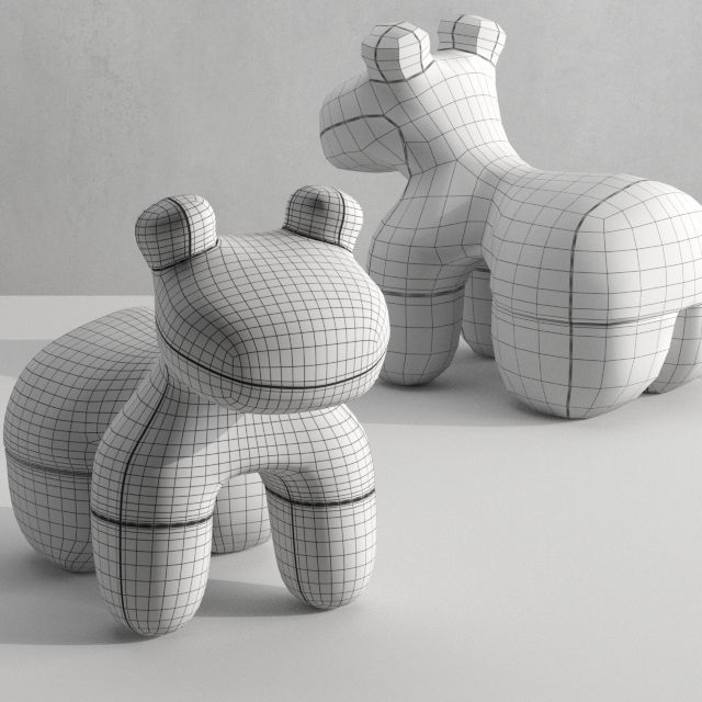 Pony chair by Eero Aarnio 3D model | CGTrader