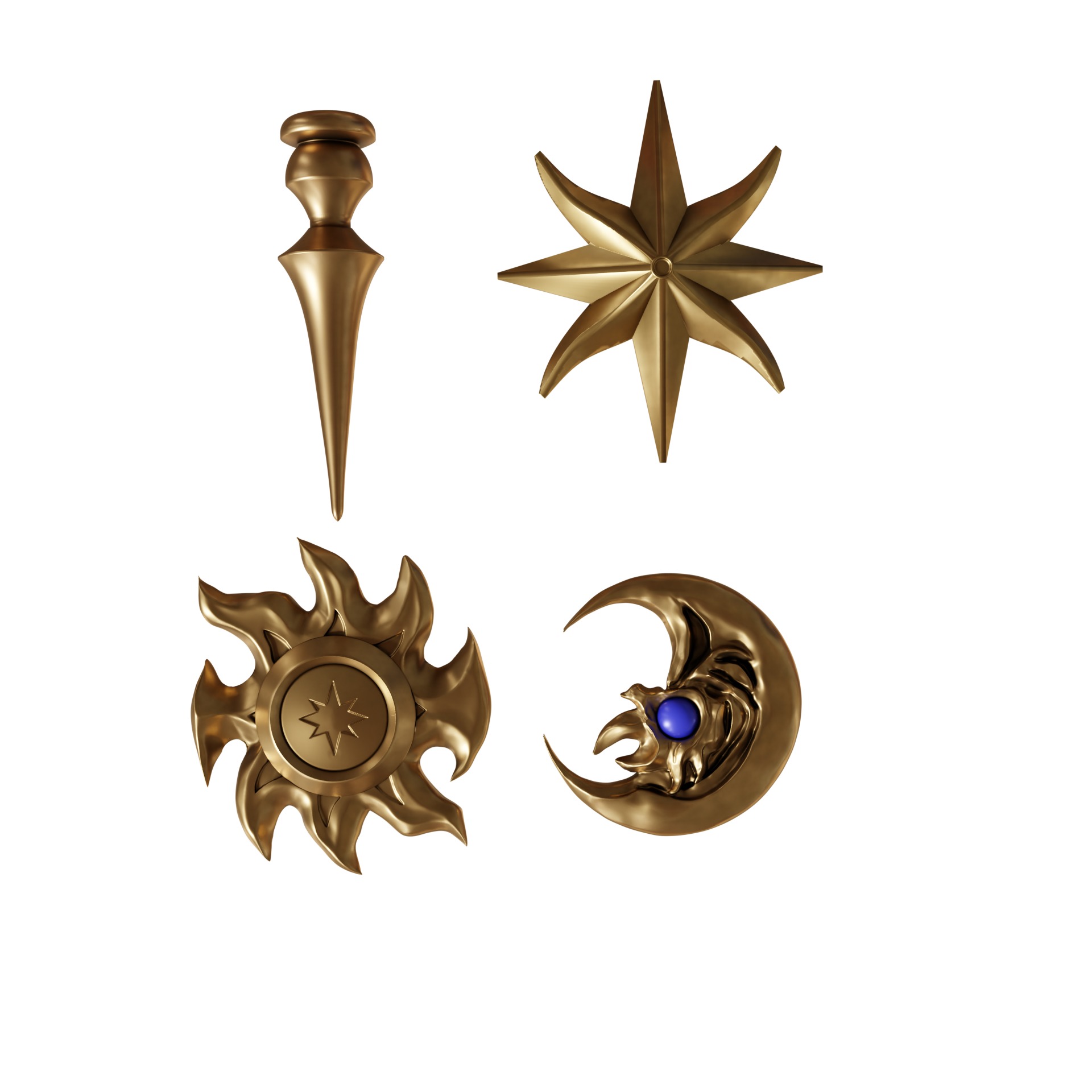 final fantasy XIV 14 Astrologer Star Globe cosplay 3D model 3D ...