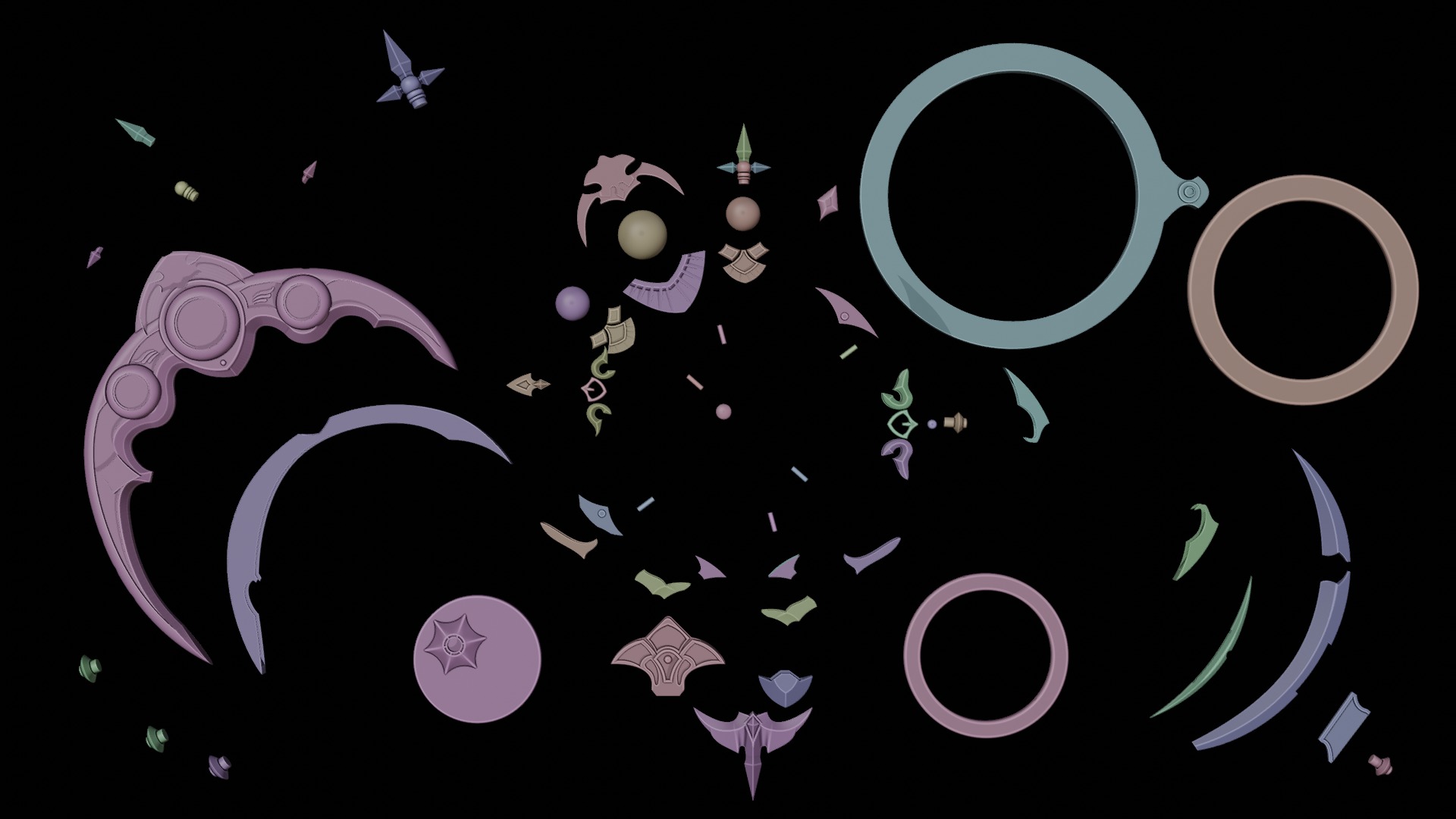 final fantasy XIV 14 Astrologer Star Globe cosplay 3D model 3D ...