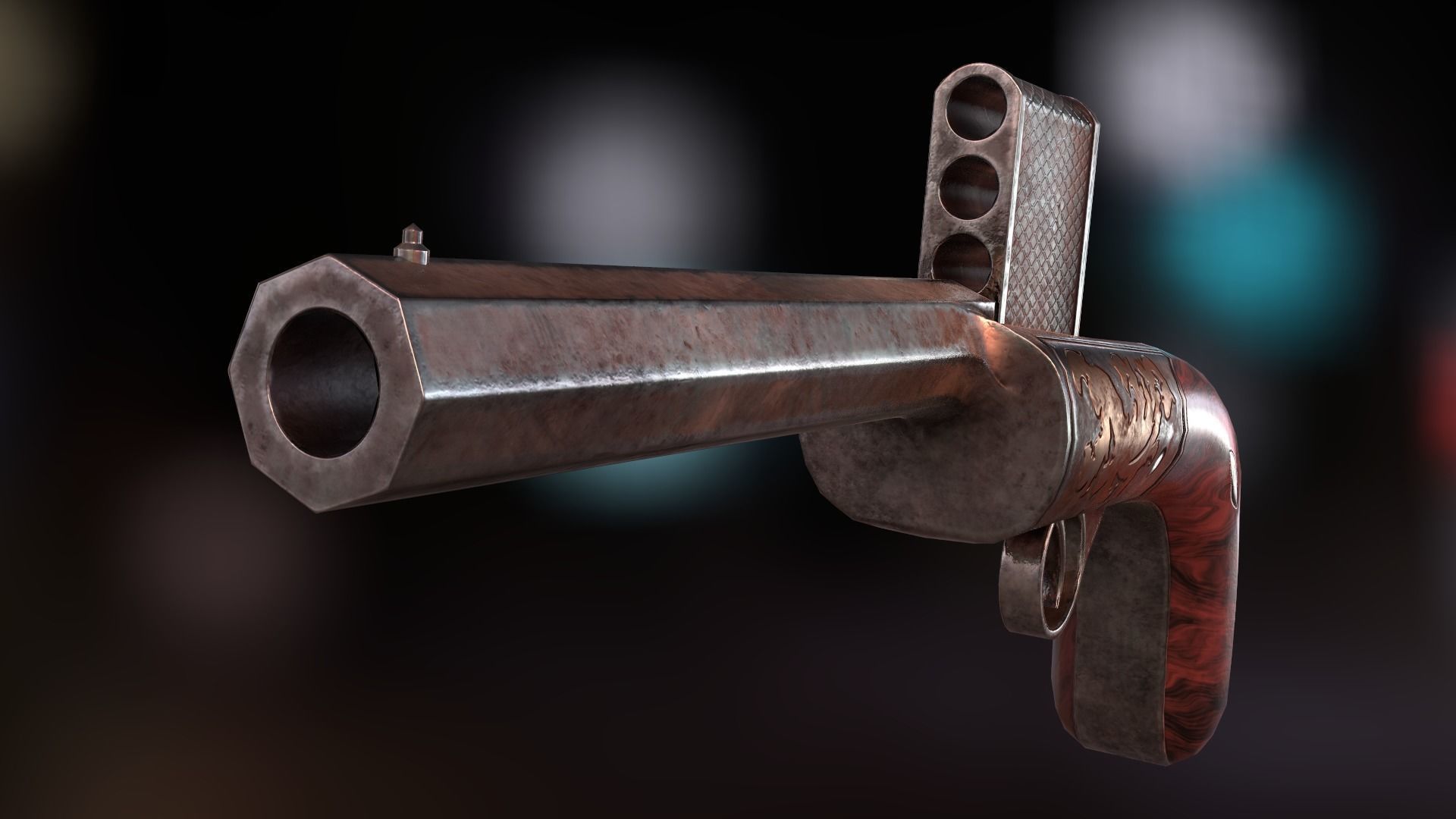 3D model Harmonika weapons VR / AR / low-poly | CGTrader