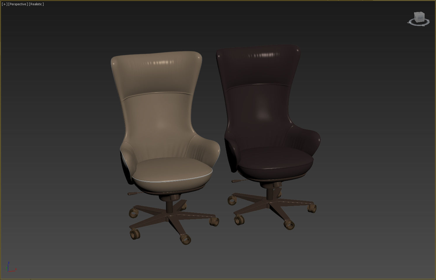 Giorgetti Genius Office Chair 3D model | CGTrader