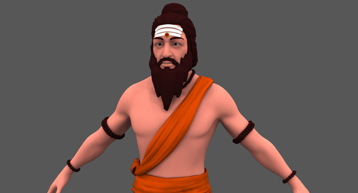 Sage character 3d model 3D model | CGTrader