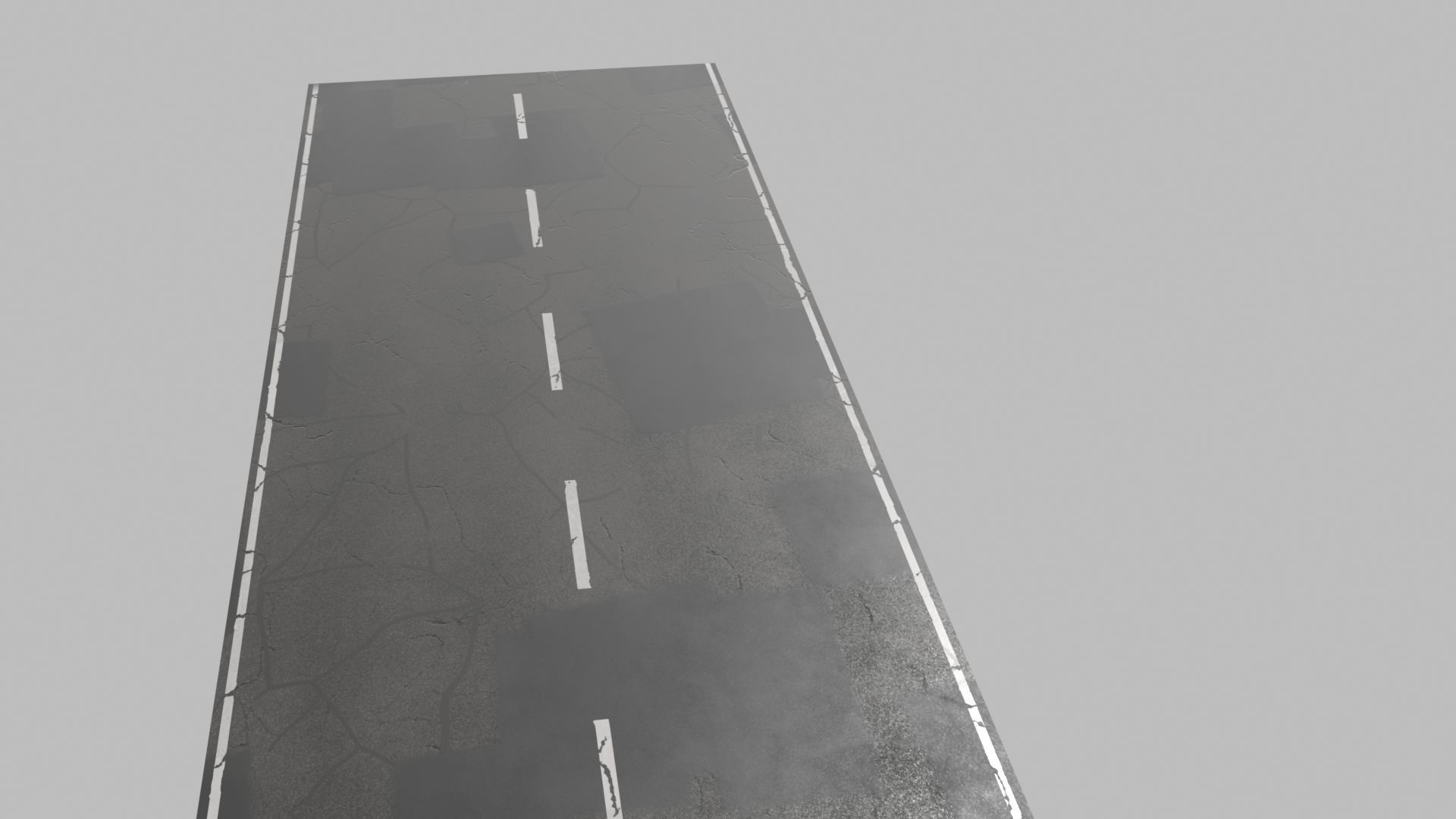 3D model Modular Patched Road pack PBR VR / AR / low-poly | CGTrader