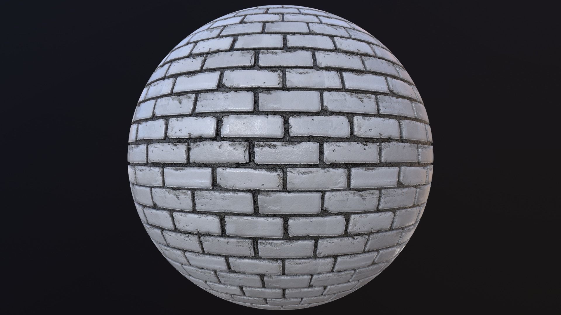 Texture WHITE BRICK PBR VR / AR / low-poly | CGTrader