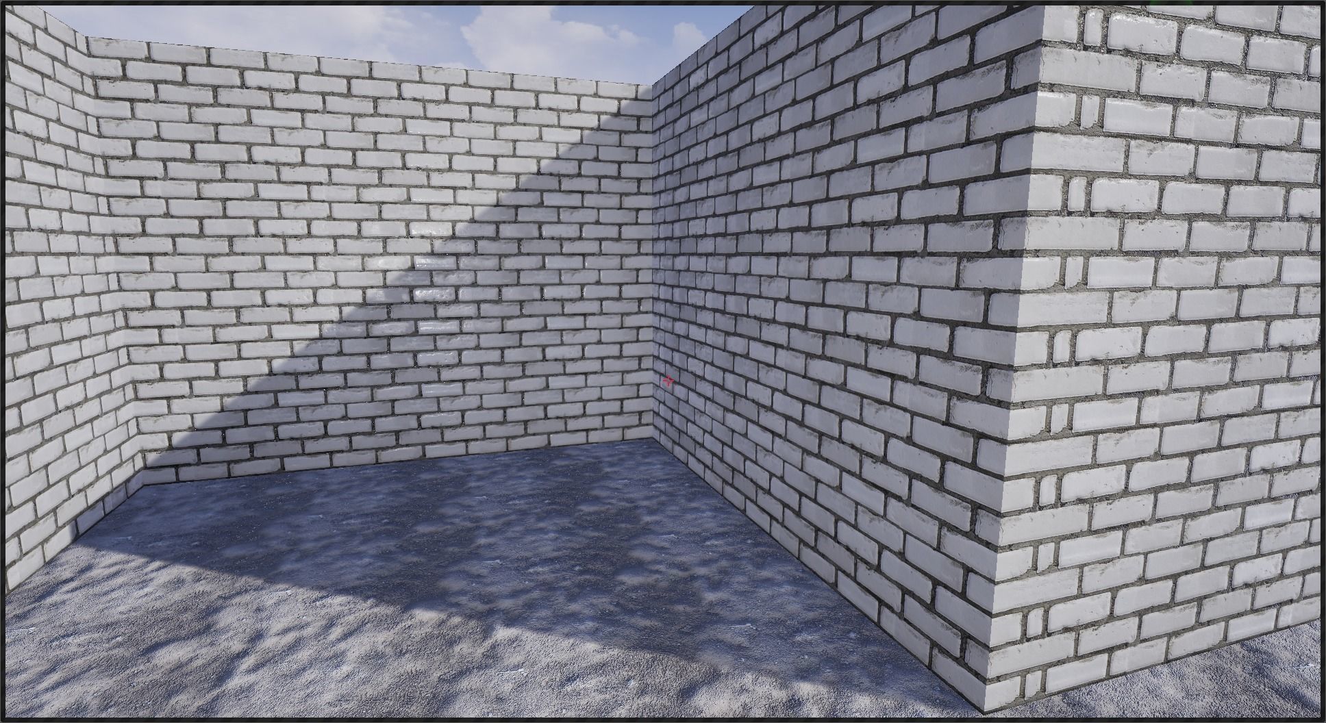 Texture WHITE BRICK PBR VR / AR / low-poly | CGTrader