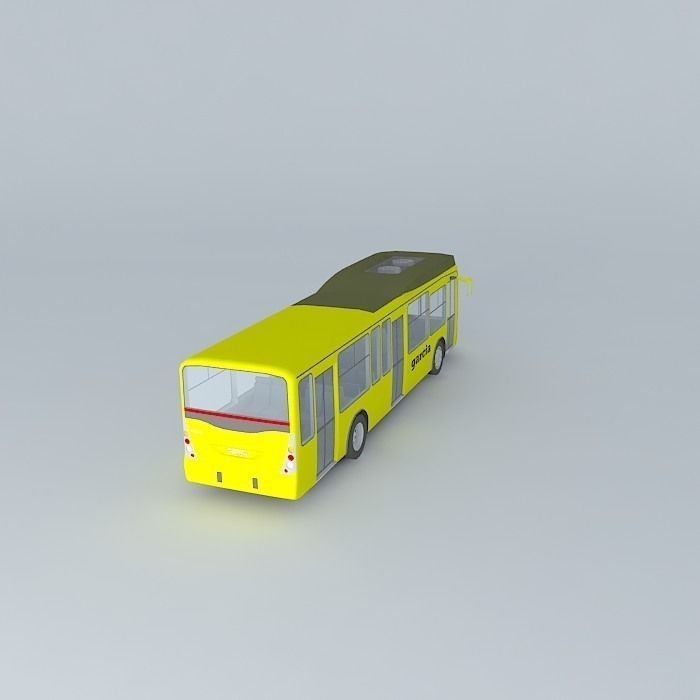 Buses bus free 3D model | CGTrader