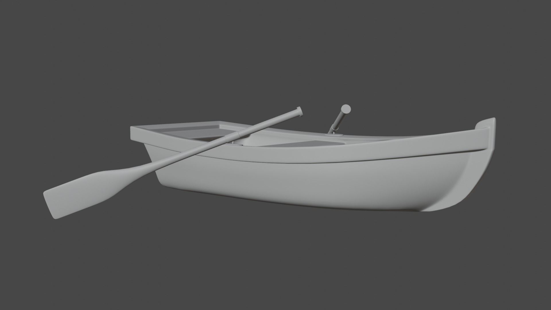 3D model ROWING BOAT 3D MODEL LOW POLY PBR VR / AR / low-poly | CGTrader