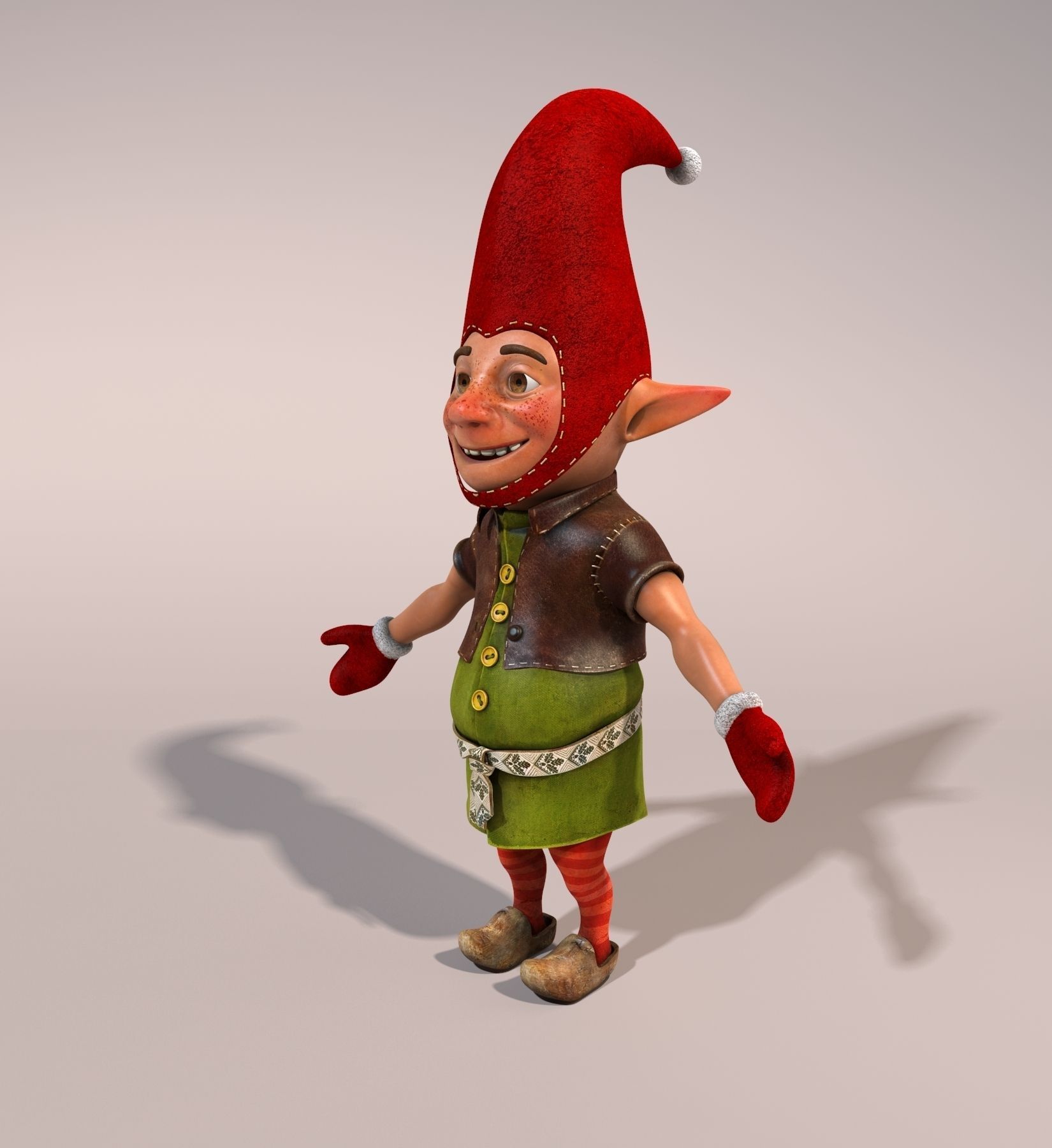 Christmas Elf 3D model | CGTrader