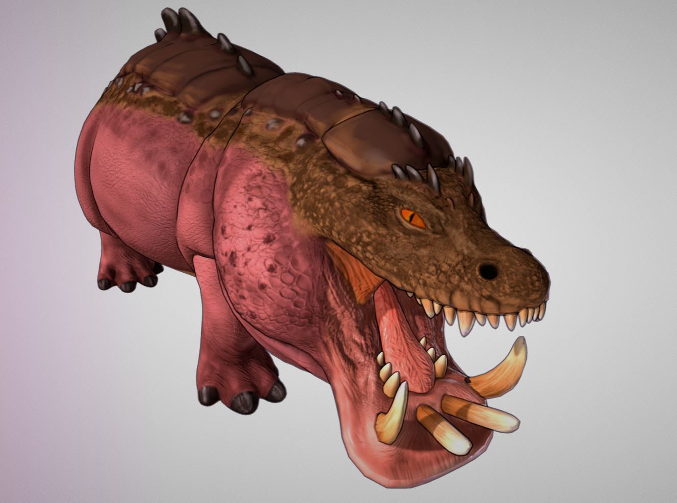 3D model Chimera 3d model dinosaur VR / AR / low-poly | CGTrader