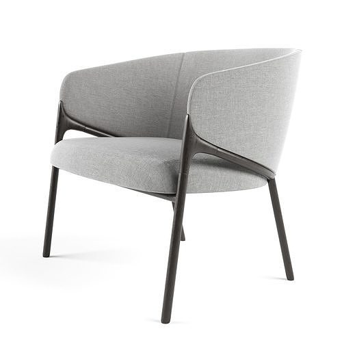 Segis Hammer Armchair 3D model | CGTrader