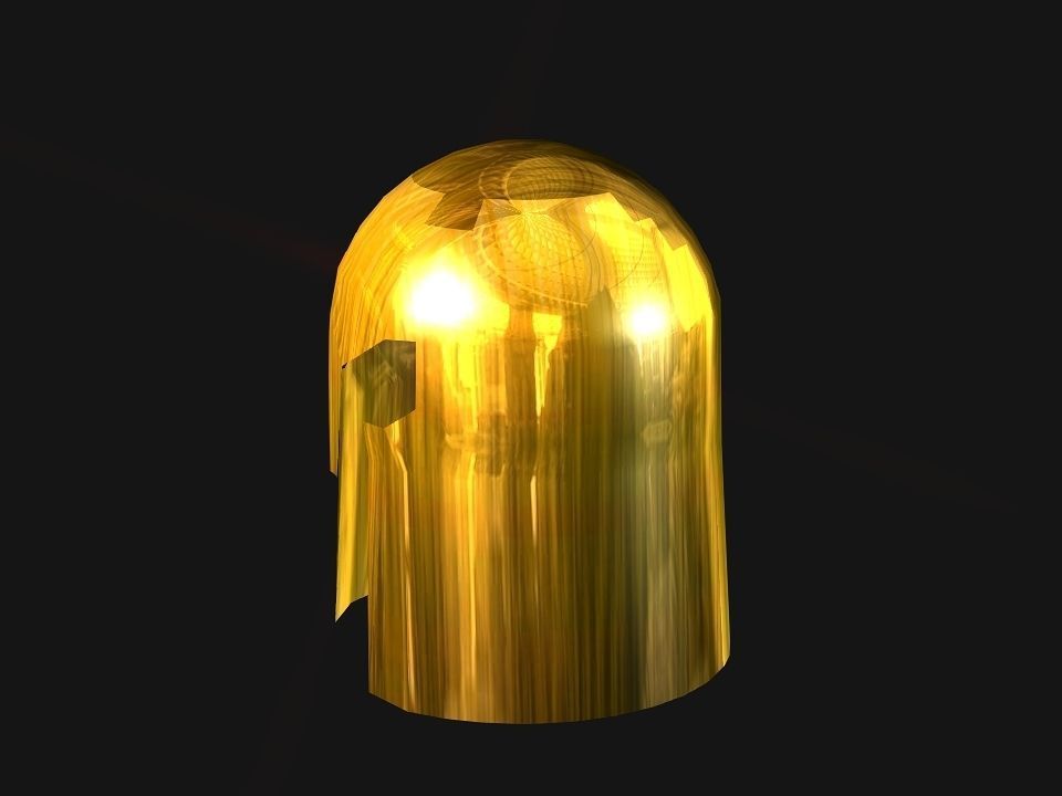 3D model 578 polygons spartan helmet VR / AR / low-poly | CGTrader