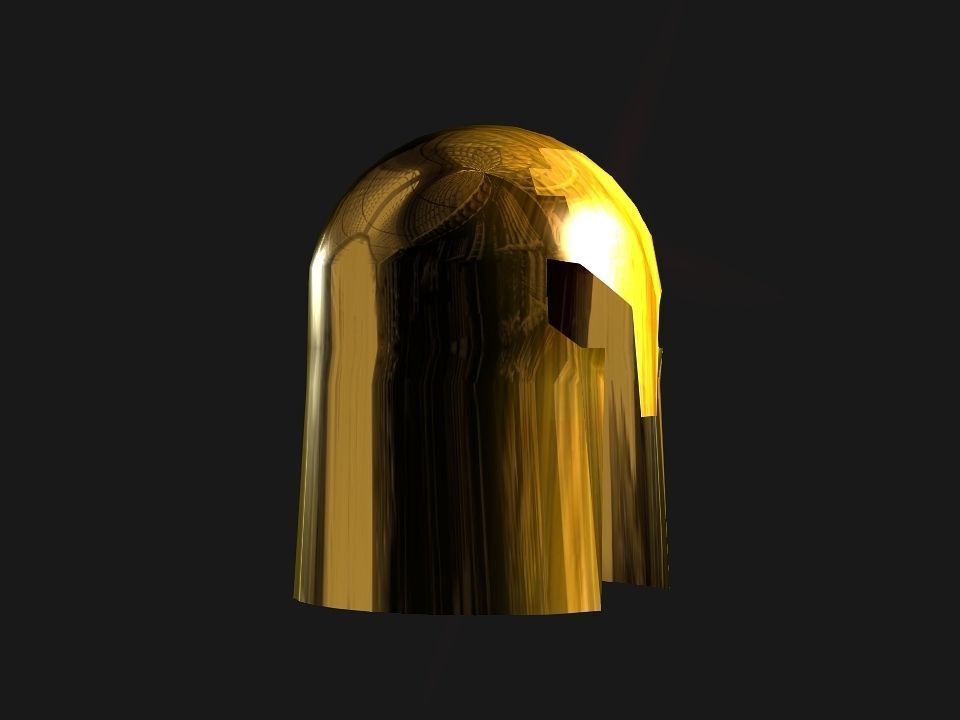 3D model 578 polygons spartan helmet VR / AR / low-poly | CGTrader