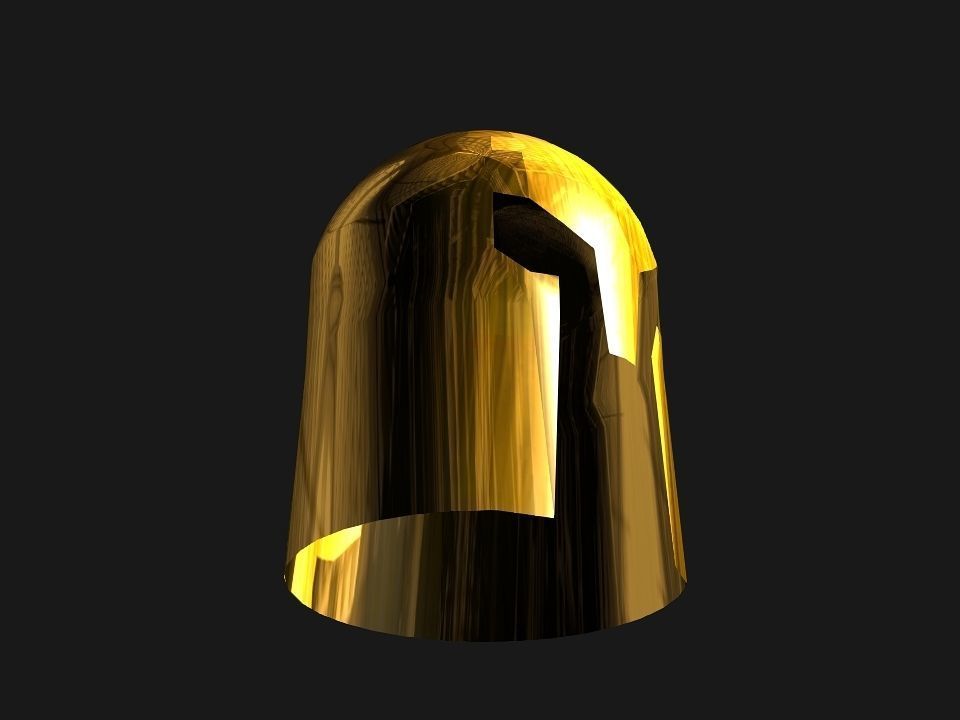 3D model 578 polygons spartan helmet VR / AR / low-poly | CGTrader