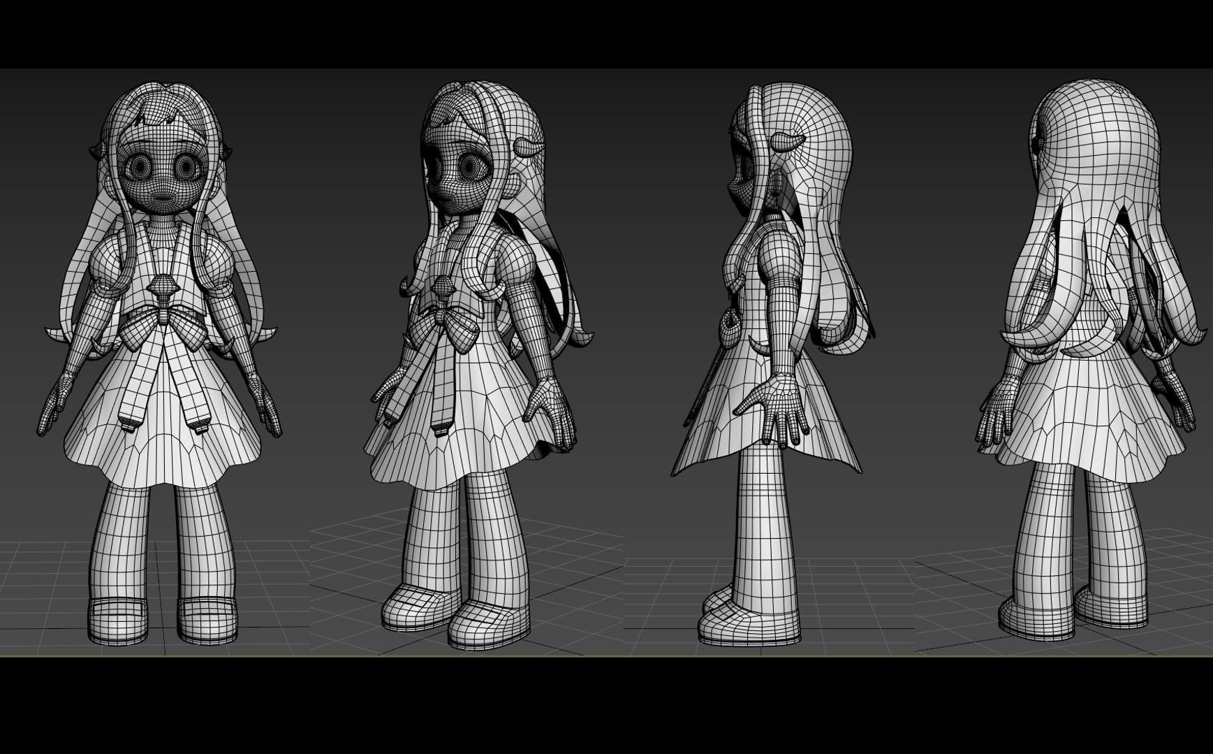Hanako kun Yashiro Nene 3D model rigged | CGTrader