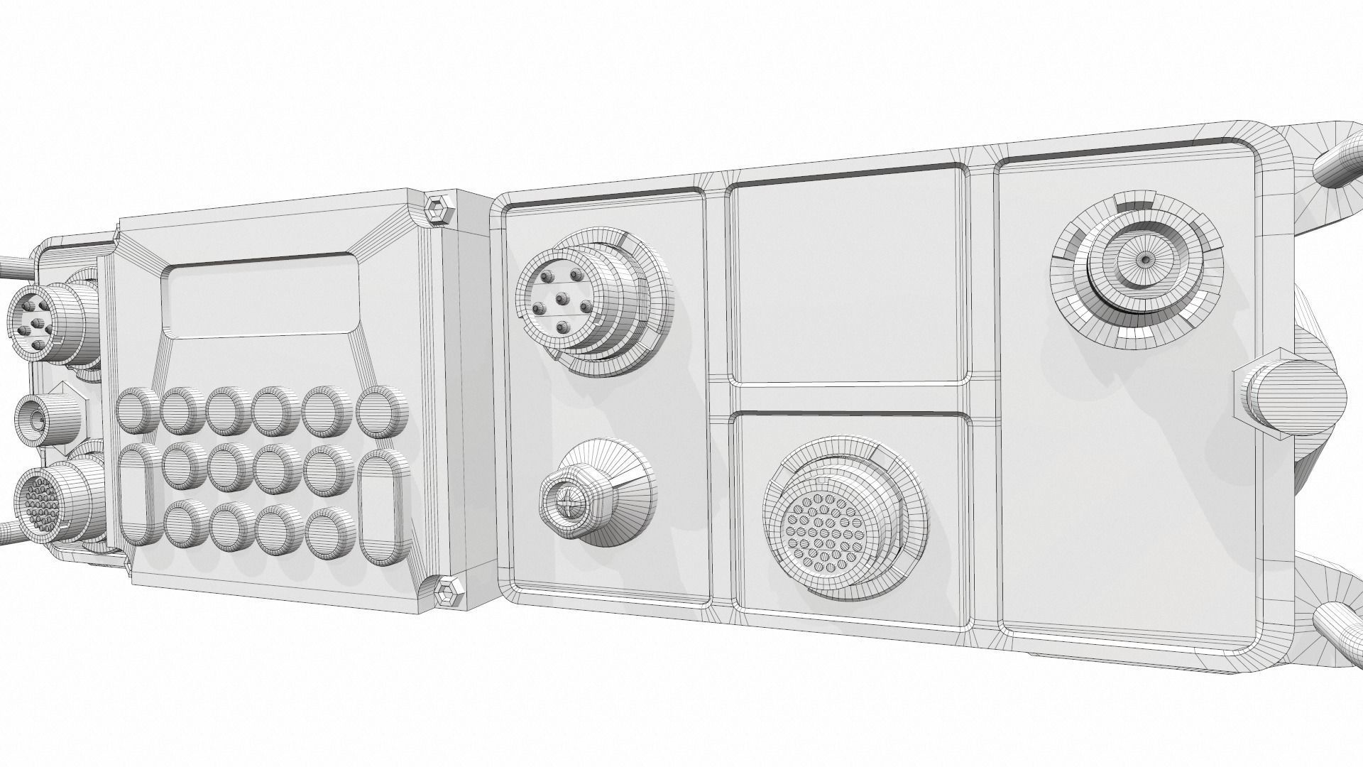 Radio military AN PRC-150 RF-5800 3D model | CGTrader