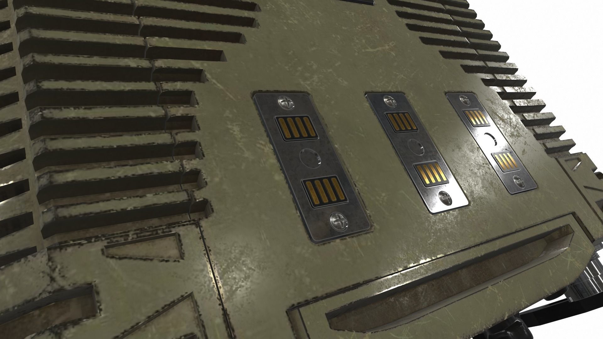 Radio military AN PRC-158 3D model | CGTrader