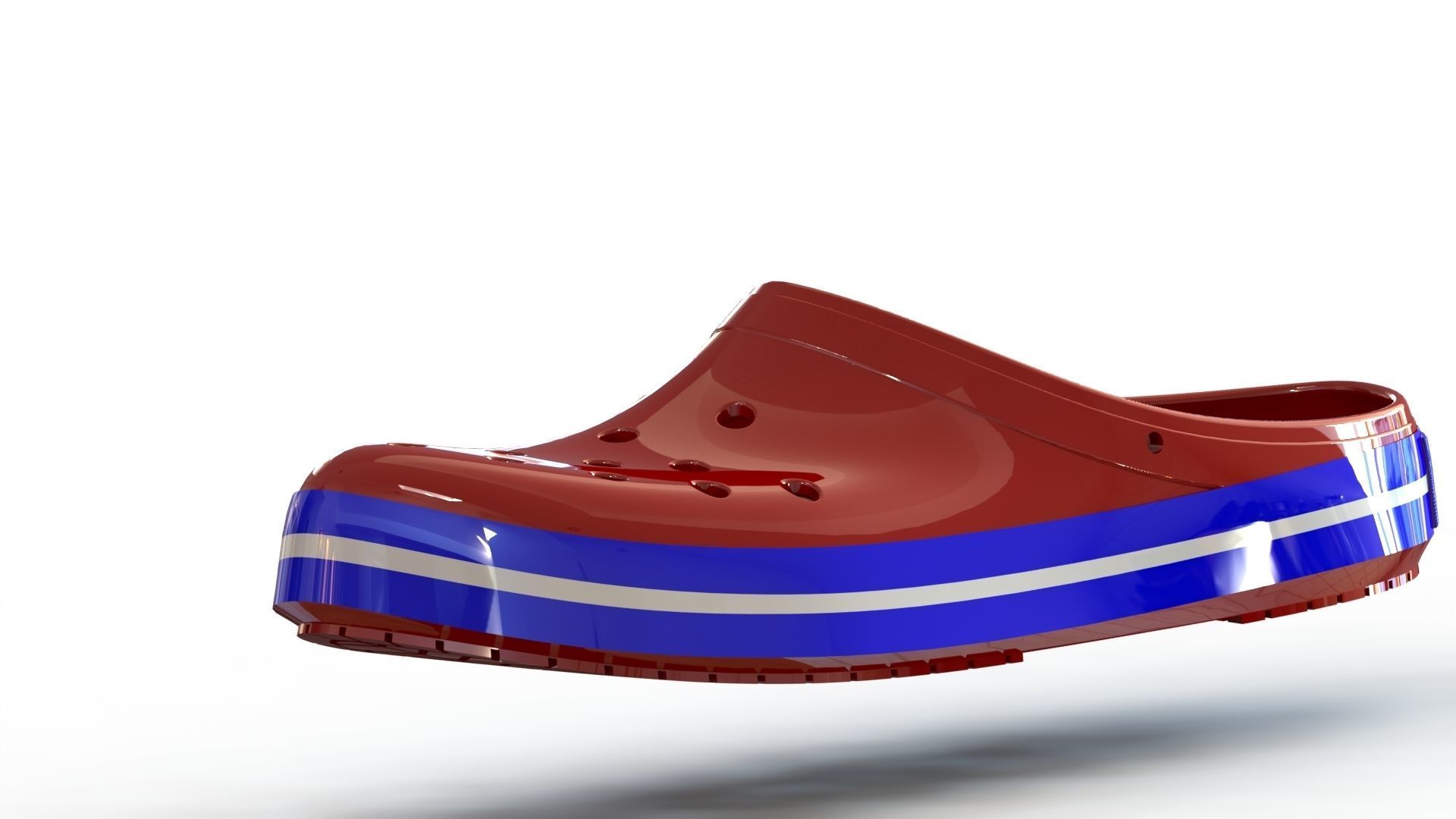 Crocs Shoe - SolidWorks 3D model | CGTrader
