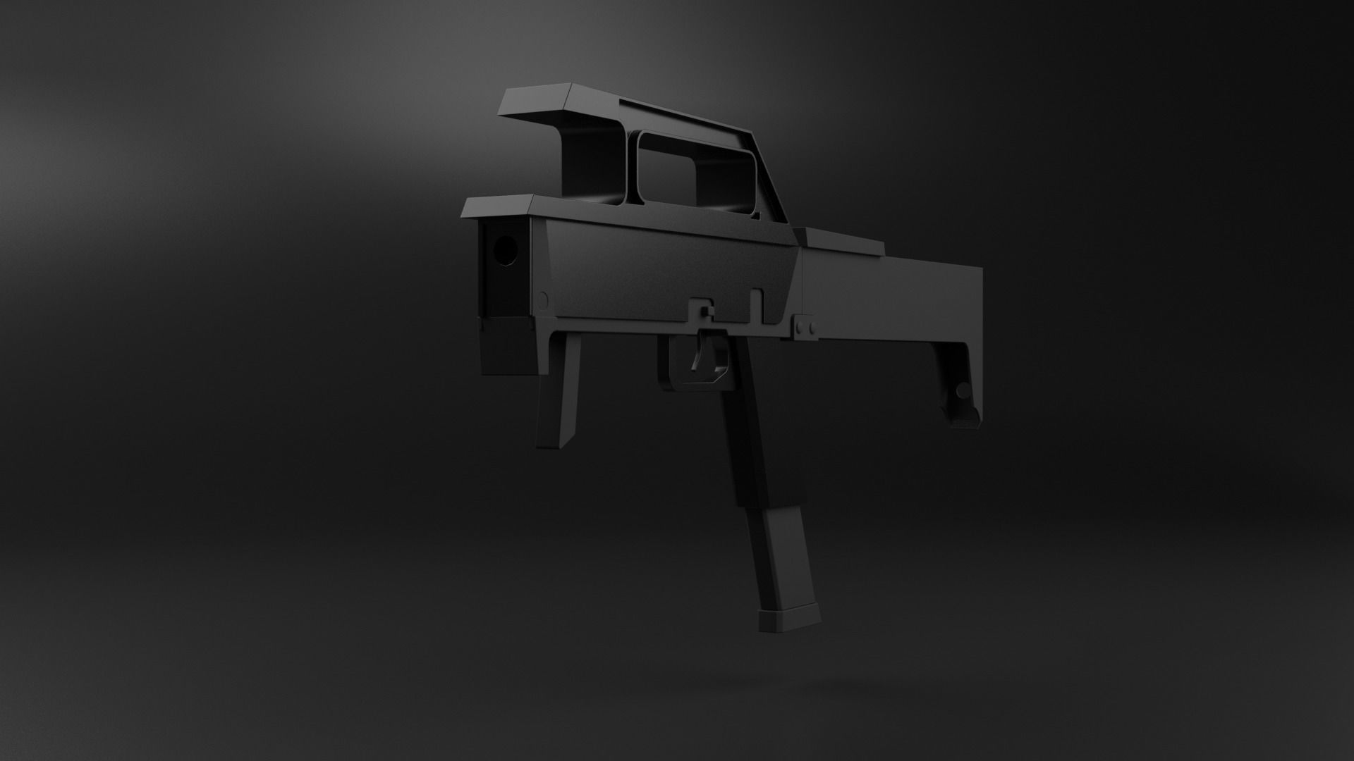 Magpul fmg9 3D model | CGTrader