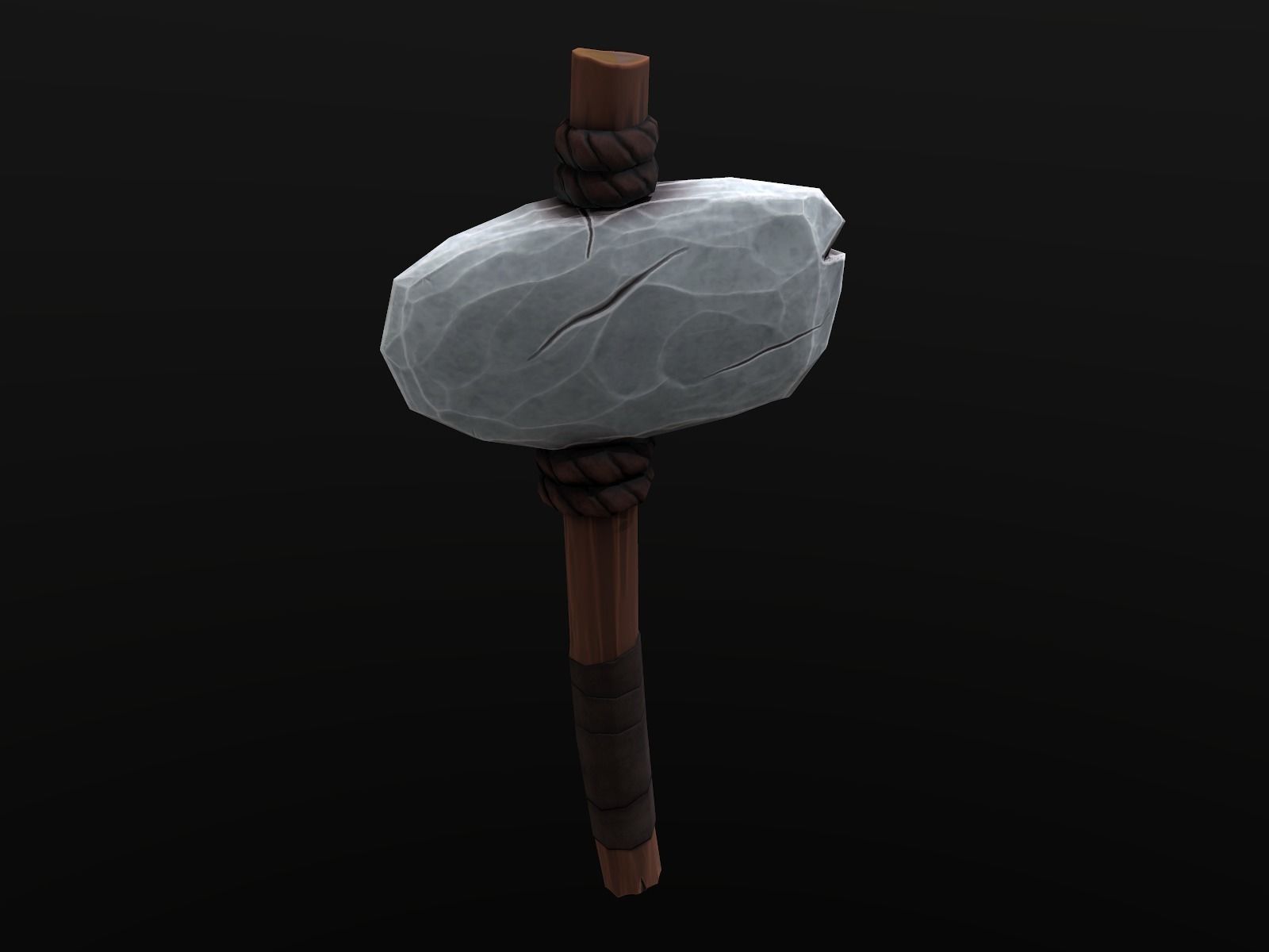 3D model Stylized Primitive Axe VR / AR / low-poly | CGTrader