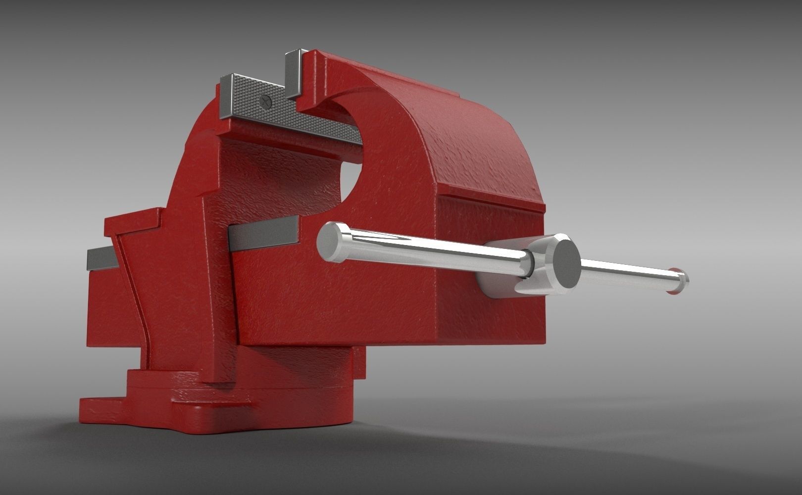 A Red Vice 3D model rigged | CGTrader