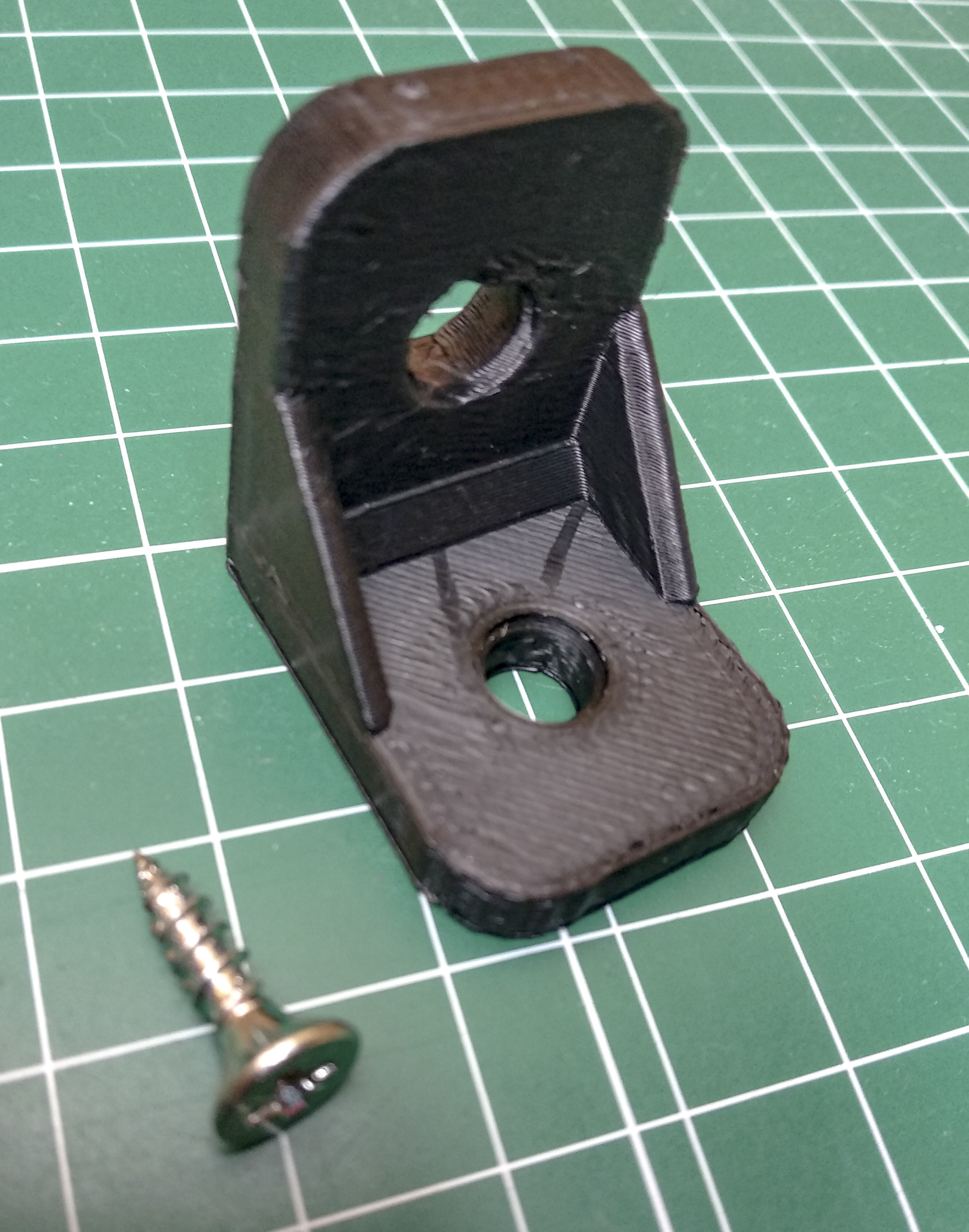 Reinforced corner bracket 20mm free 3D model 3D printable | CGTrader