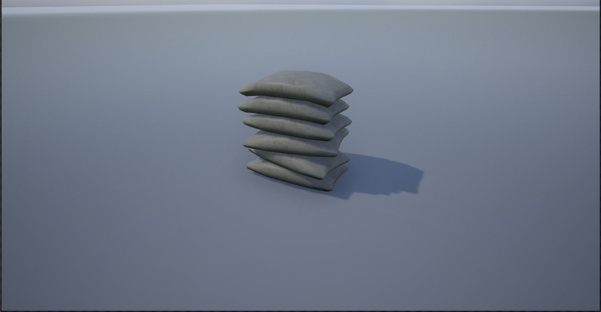 3D model Stacked Sacks and Sack of food and spice VR / AR / low-poly ...