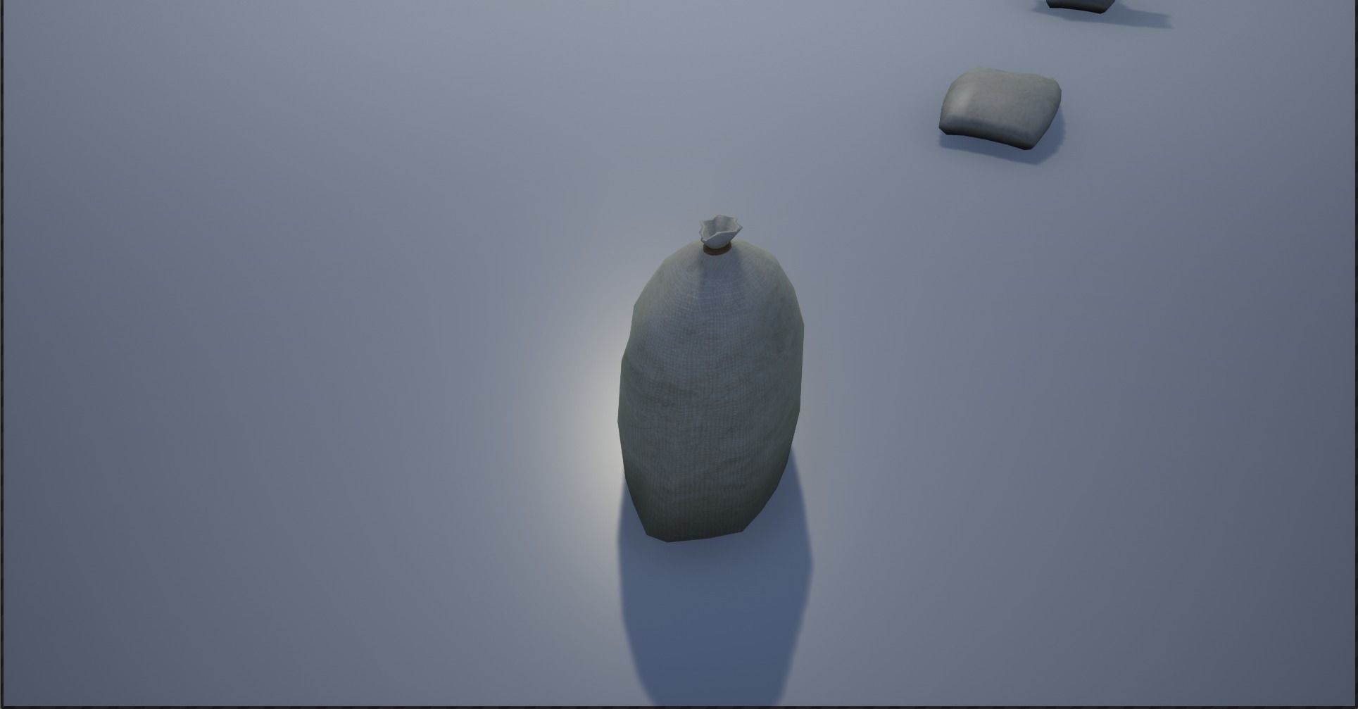 3D model Stacked Sacks and Sack of food and spice VR / AR / low-poly ...