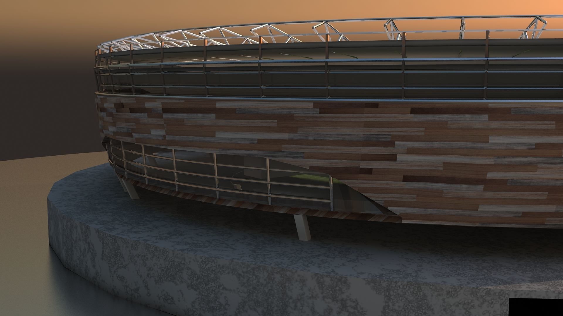 Optus Stadium 3D model | CGTrader